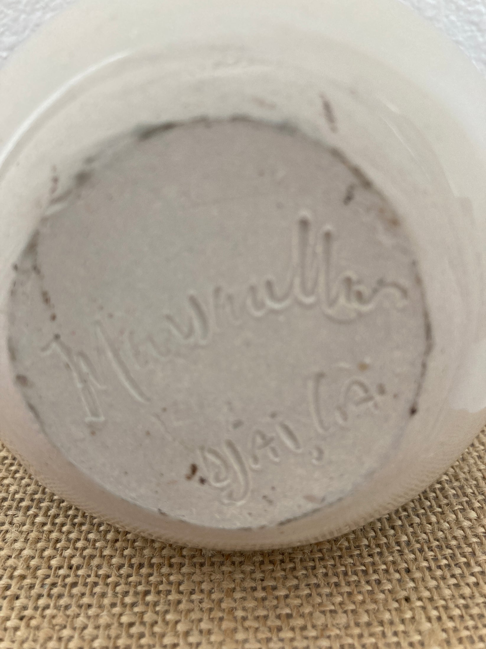 Art Pottery Small Vase by Frank Massarella – Vintage Renude