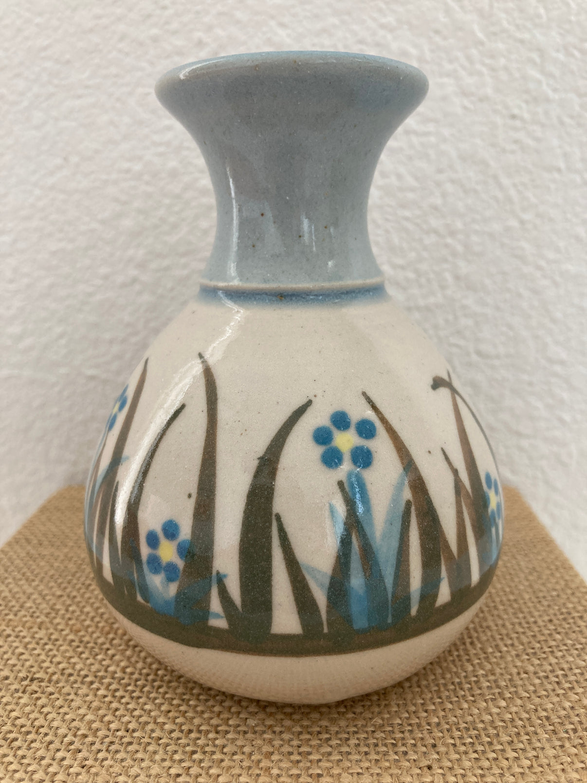 Art Pottery Small Vase by Frank Massarella – Vintage Renude